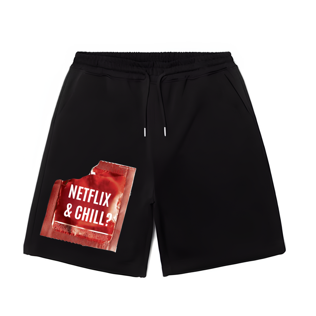 Netflix and Chill? unisex shorts – Uncursed